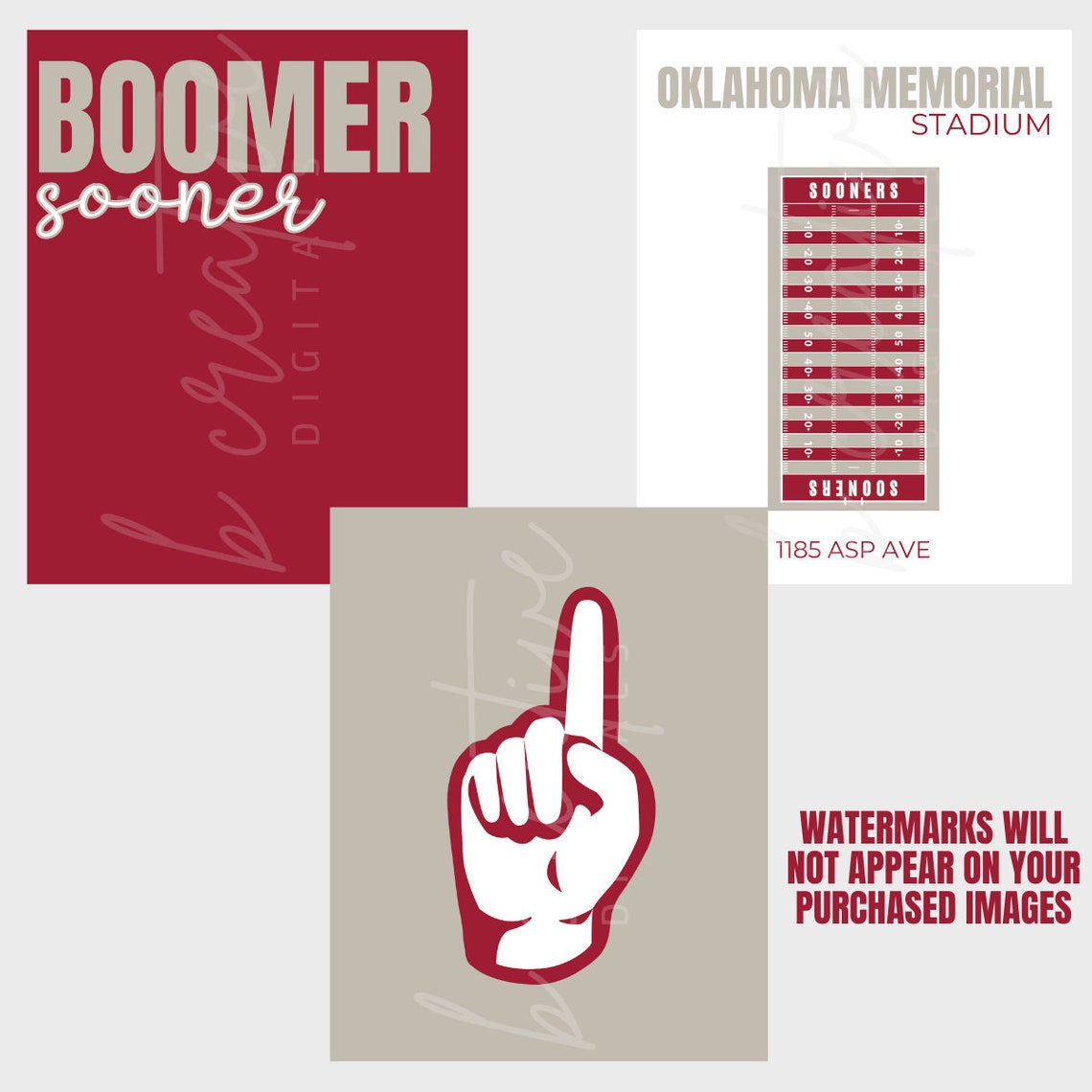OU University of Oklahoma Wall Print Posters - Etsy