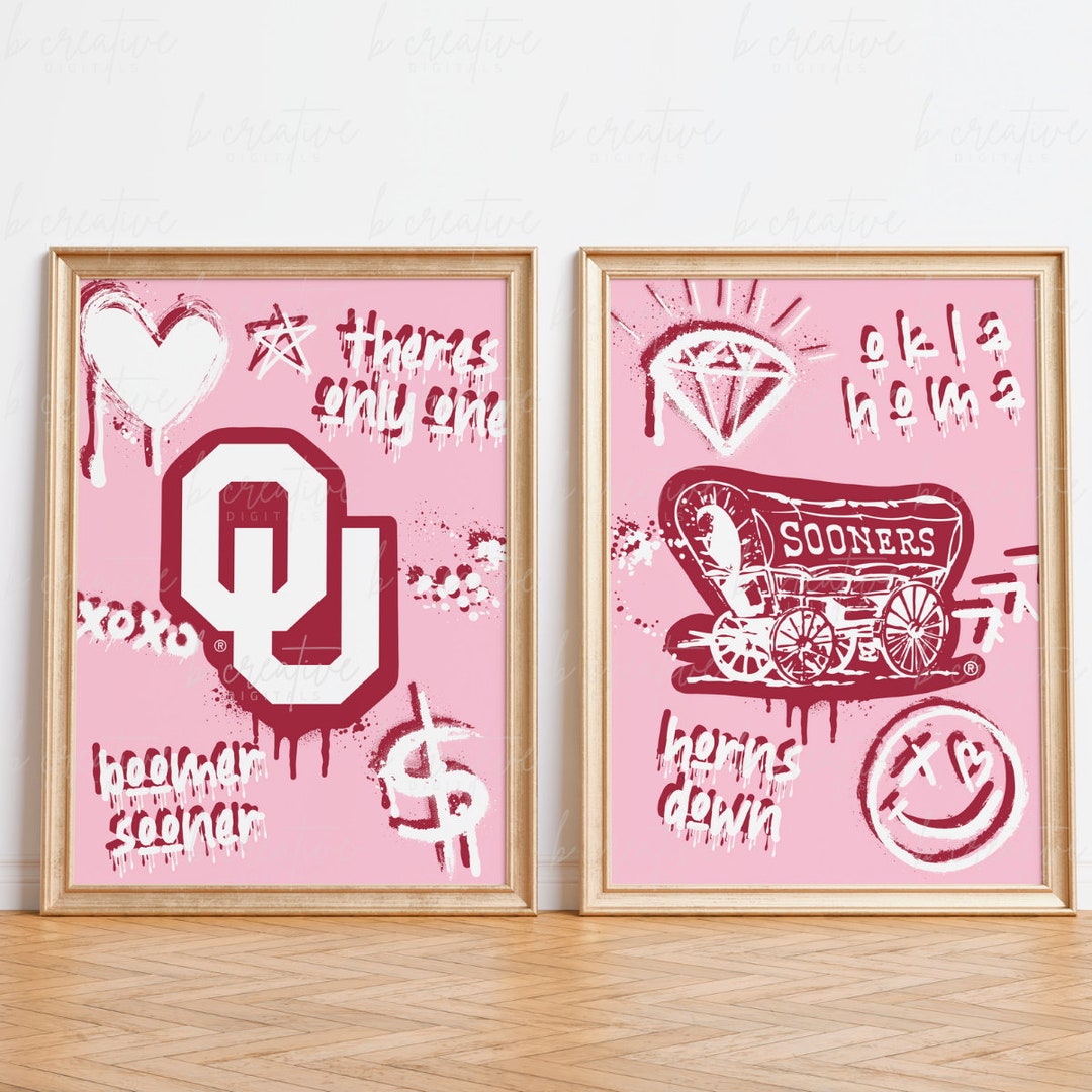 OU University of Oklahoma Wall Print Posters - Etsy