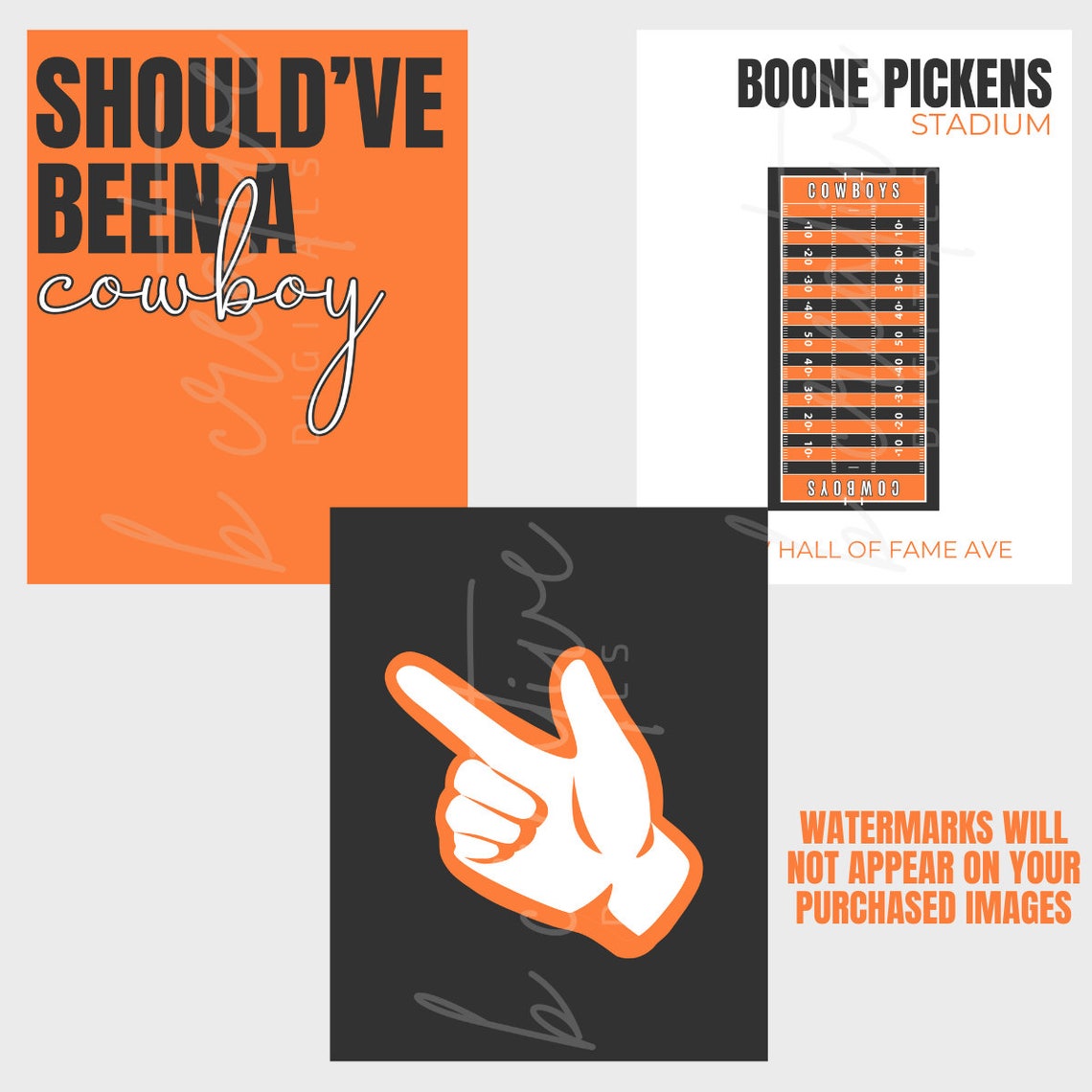 OSU Oklahoma State University Wall Print Posters - Etsy