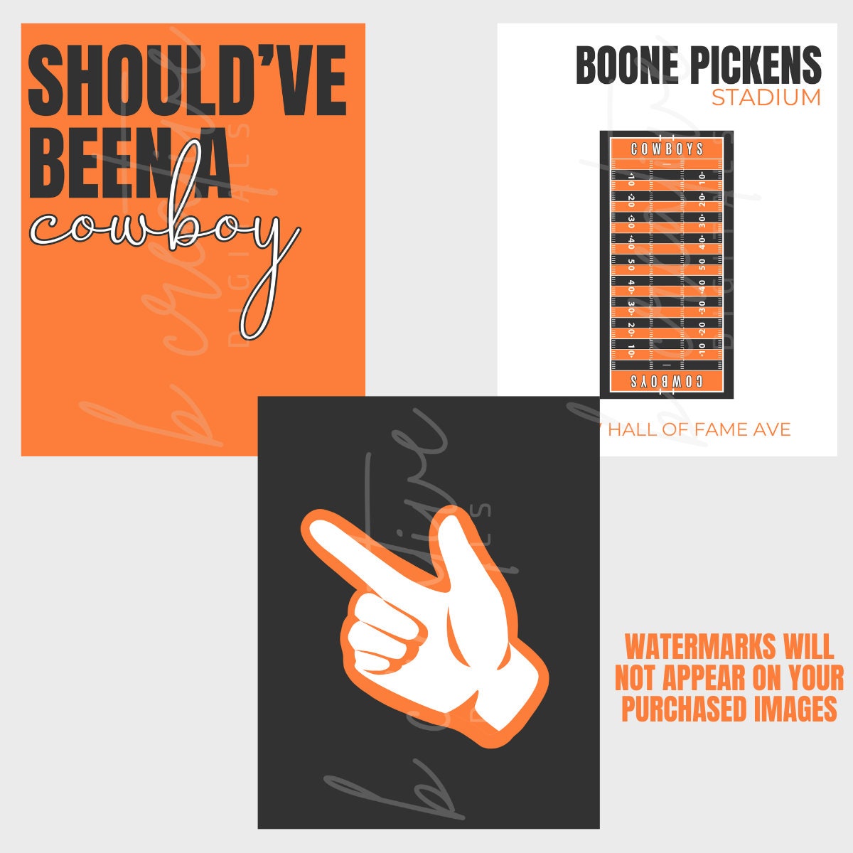 OSU Oklahoma State University Wall Print Posters - Etsy