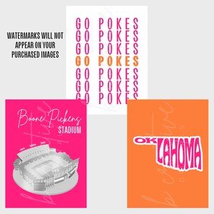 OSU Oklahoma State University Wall Print Posters - Etsy