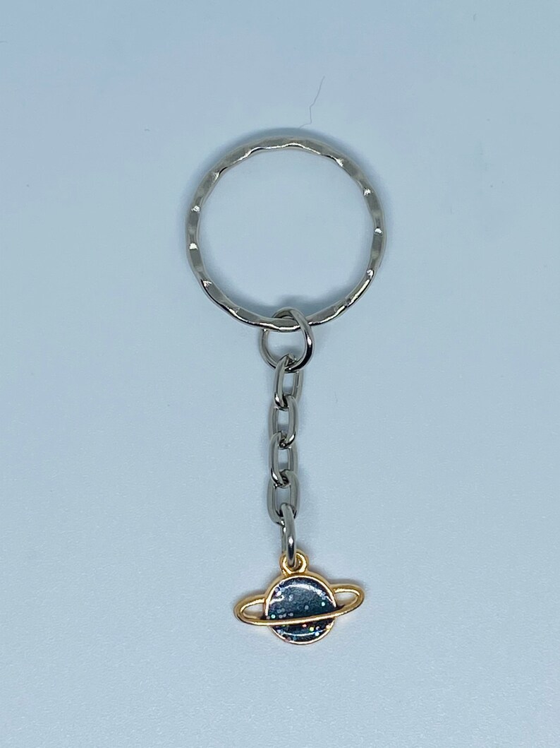 Aesthetic Trendy Space Inspired Keyring - Etsy UK