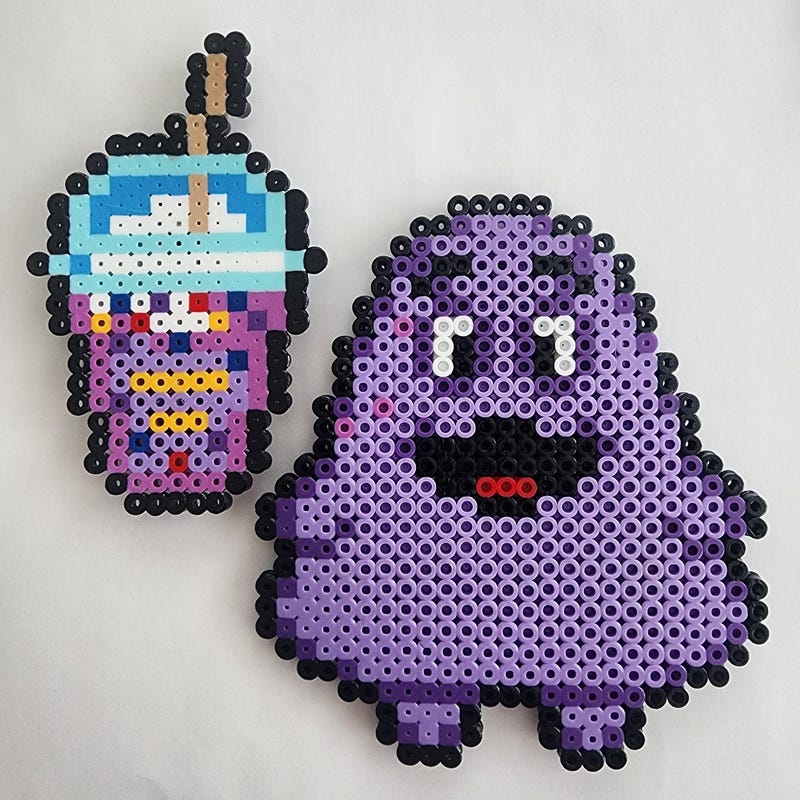 Perler Magnets - Etsy