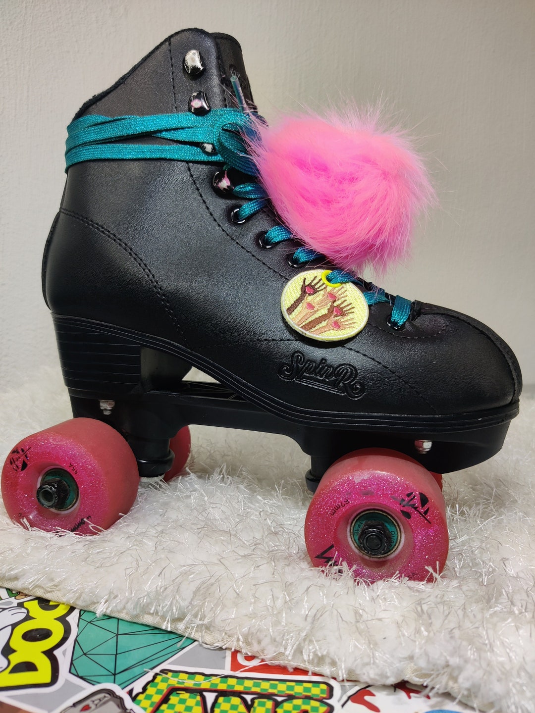 How To Attach Pom Poms To Roller Skates at Alexander Collicott blog