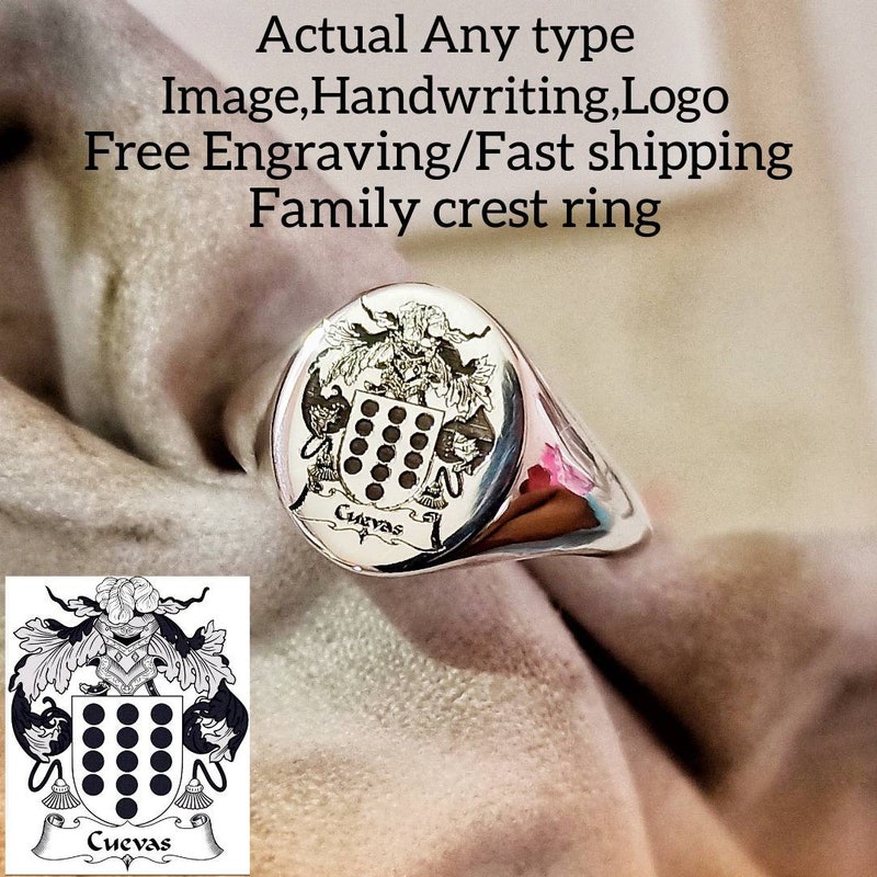 Family Crest Ring - Etsy