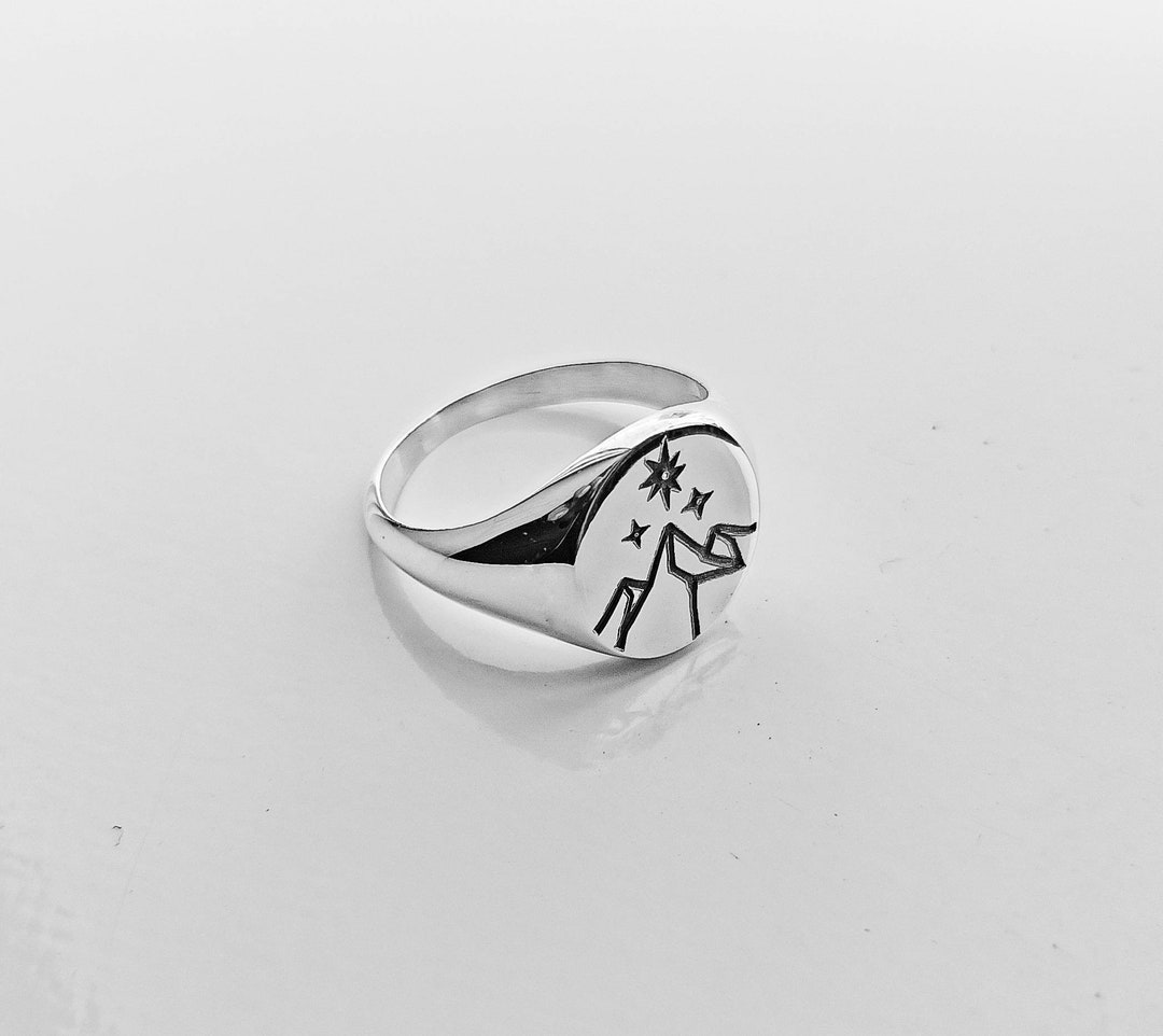 ACOTAR Starry Mountains Ring, Night Court Ring, Velaris Ring, Mountain ...