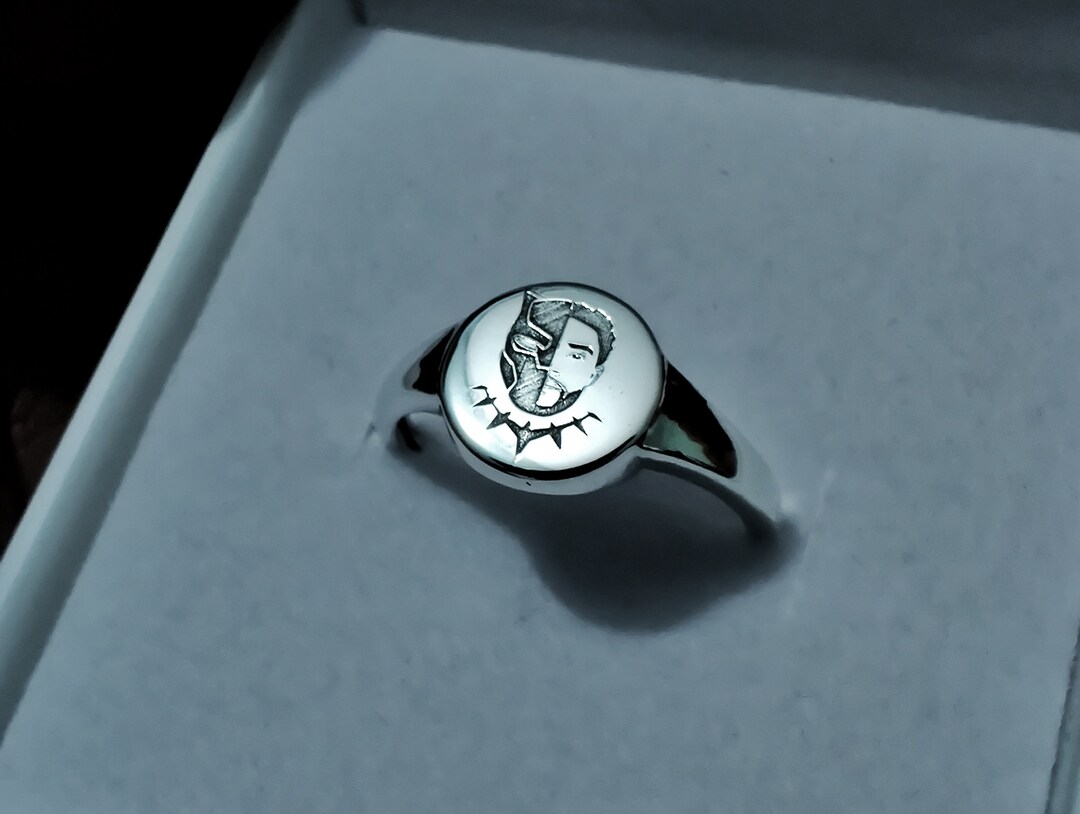 Personalized Superhero Rings | Custom Ring in 925 Sterling Silver Ring ...