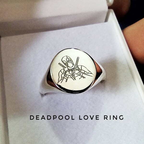 Deadpool Silver - Etsy
