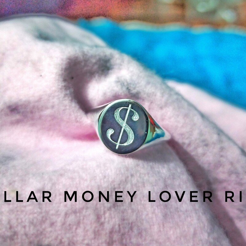 Mens Silver Dollar Ring - Etsy