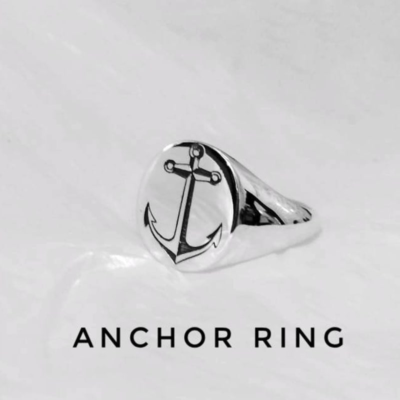 Anchor Ring - Etsy
