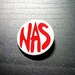 NAS Nasty Nas Logo Button White. - Etsy