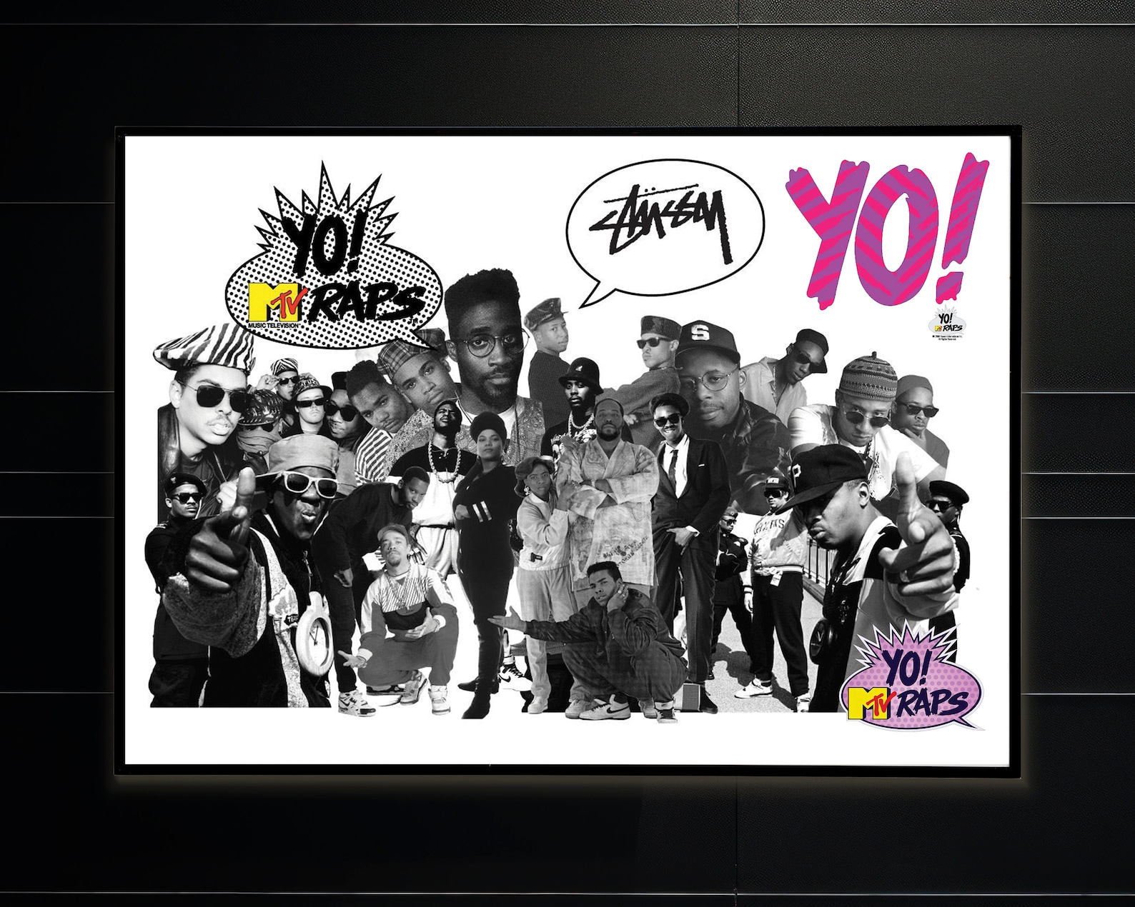 Yo! MTV Raps (1988) Movie Poster Movie Print, Hip Hop Movie Posters ...