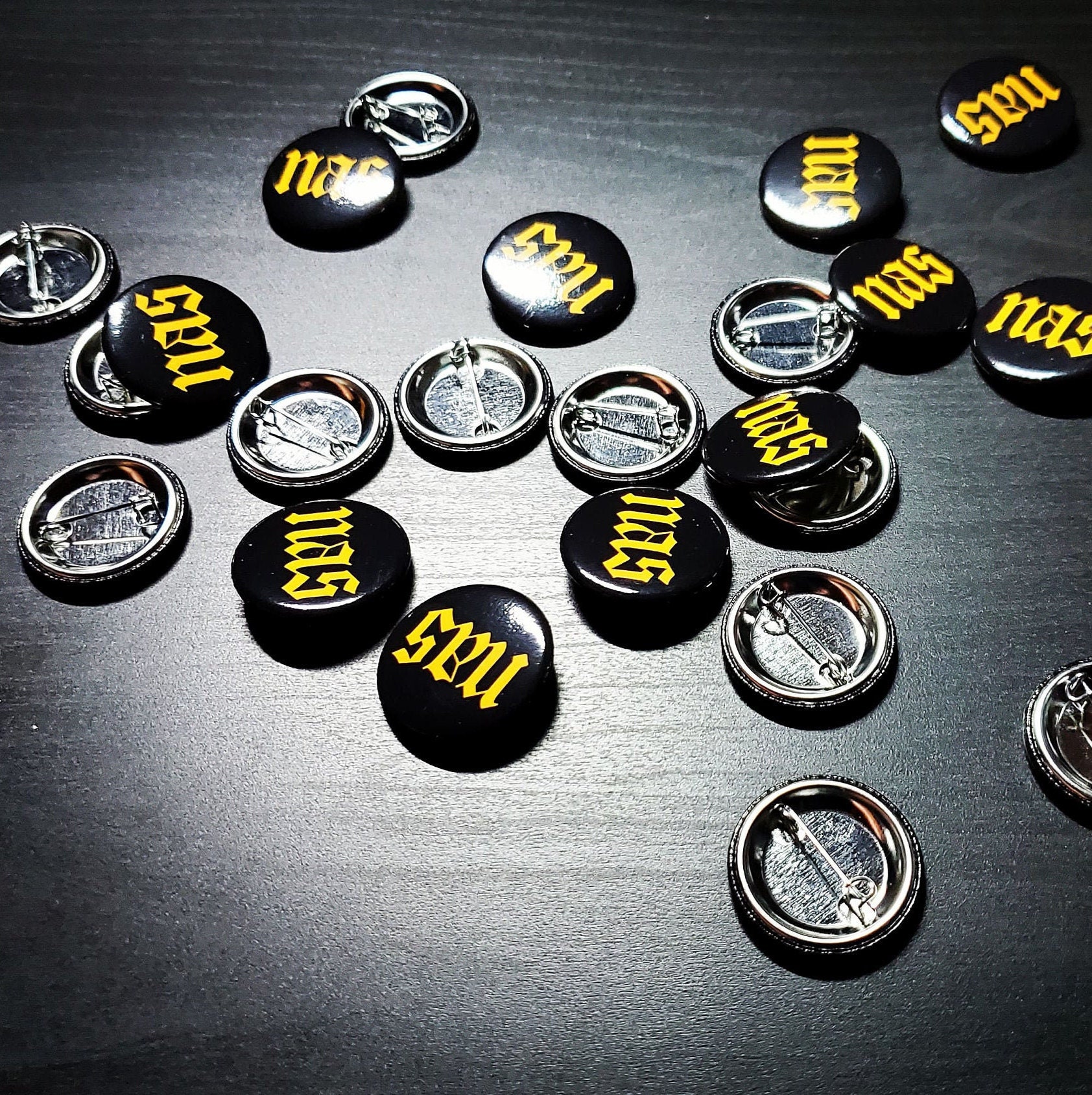 NAS Nasty Nas O.G. Logo Buttons. - Etsy