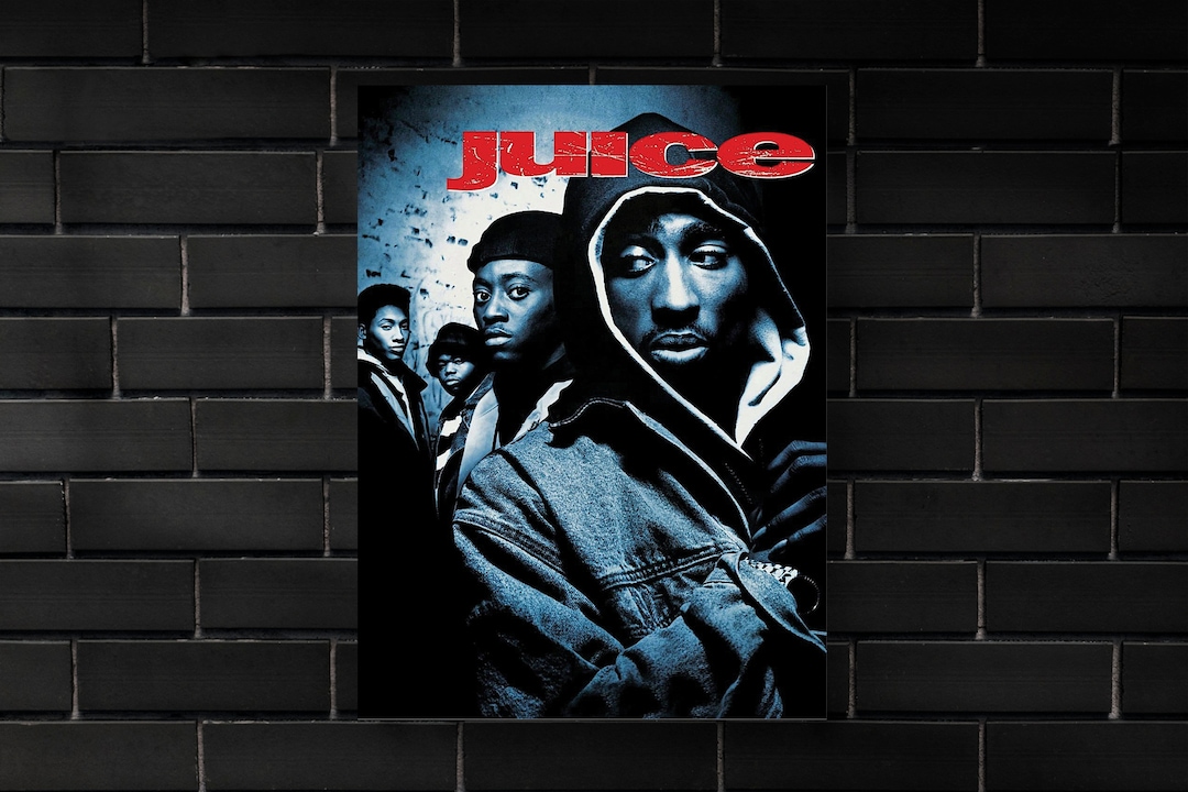 Juice (1992) Movie Poster Movie Print, Hip Hop Movie Posters, Wall Art ...