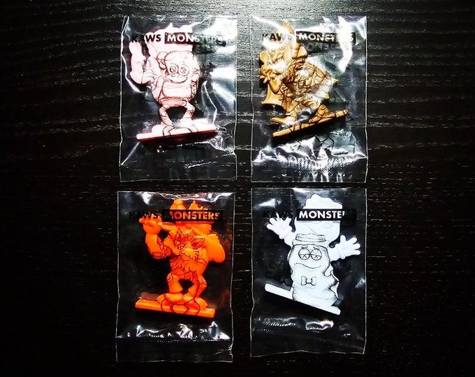 KAWS General Mills Monster's Cereal Toy Set 2023 Toys, Collectibles ...