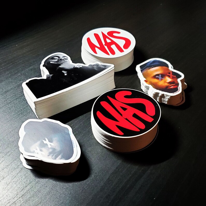 NAS Nasty Nas Sticker Set. - Etsy