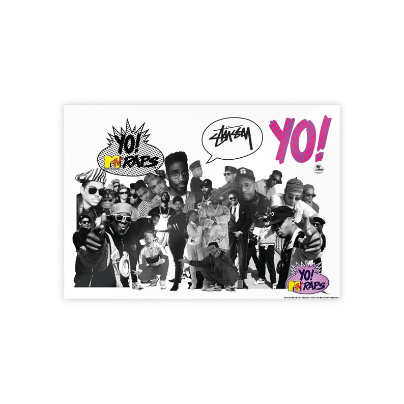 Yo! MTV Raps (1988) Movie Poster Movie Print, Hip Hop Movie Posters ...