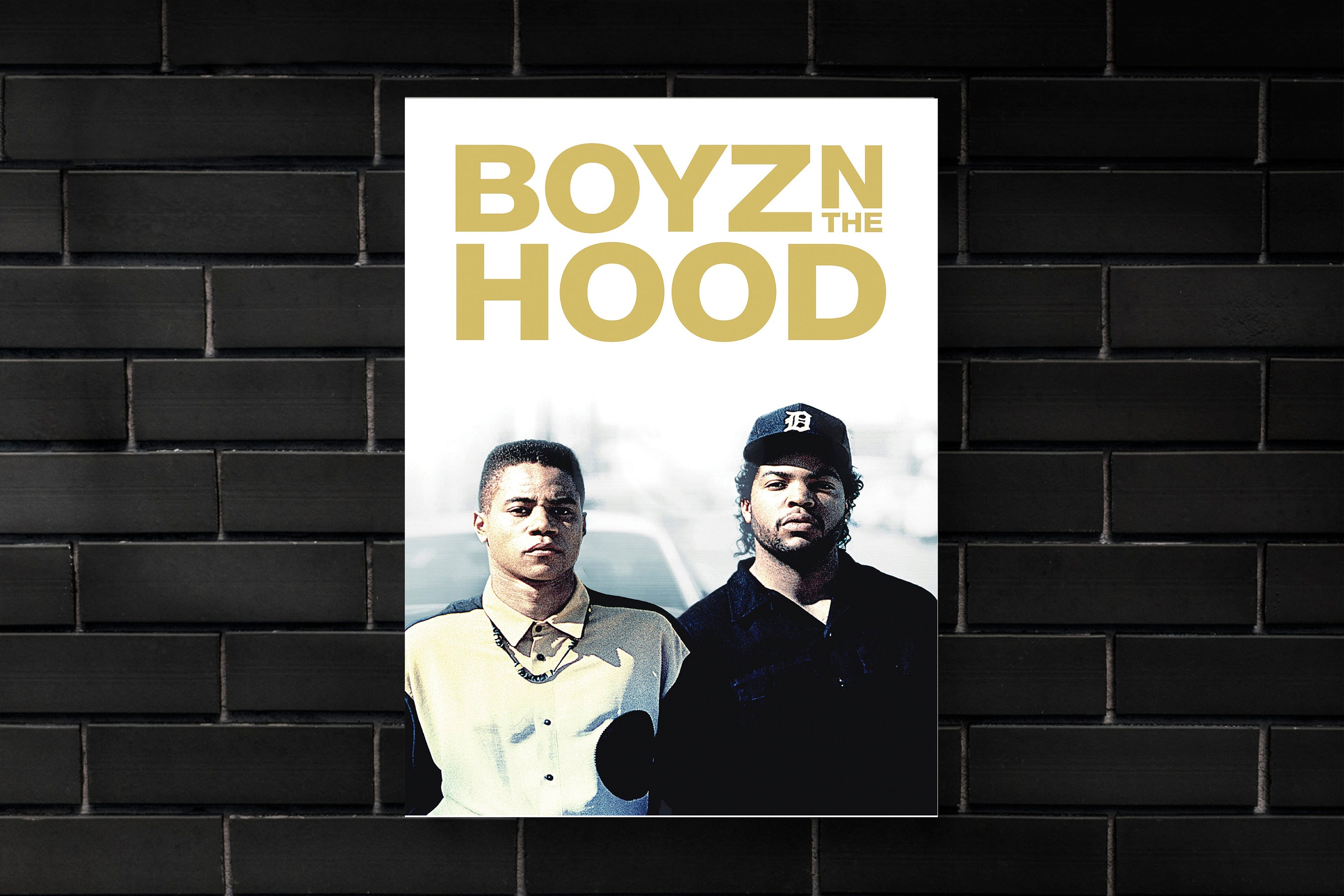 Boyz N the Hood 1991 Movie Poster Movie Print, Hip Hop Movie Posters ...