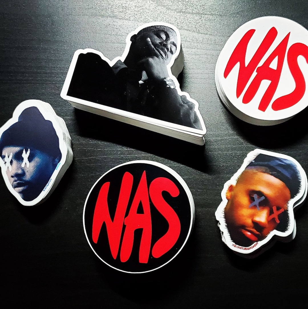 NAS Nasty Nas Sticker Set. - Etsy