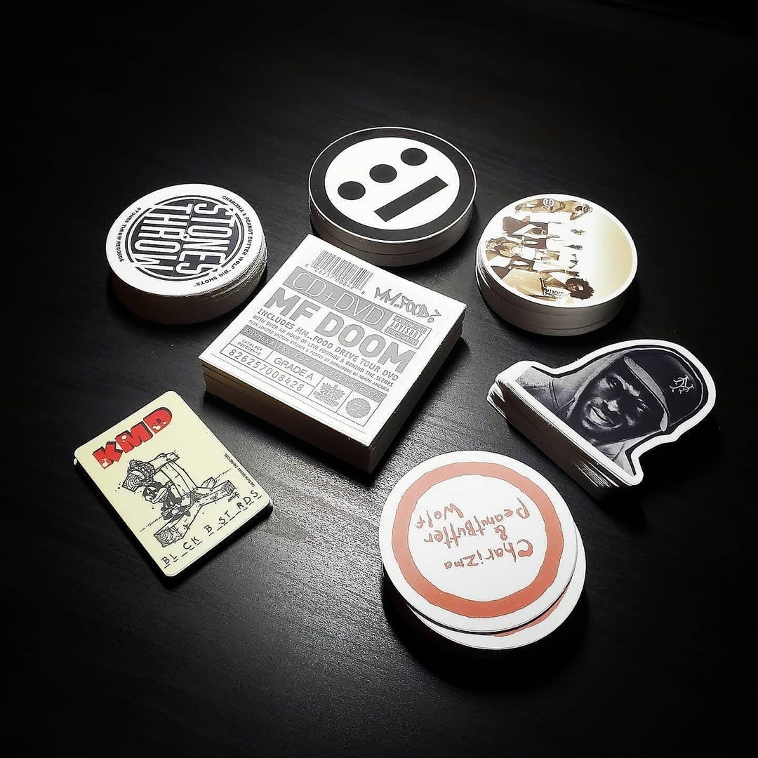 HIP HOP Stickers Assorted Promotional Sticker Set. Hip Hop Collectibles ...