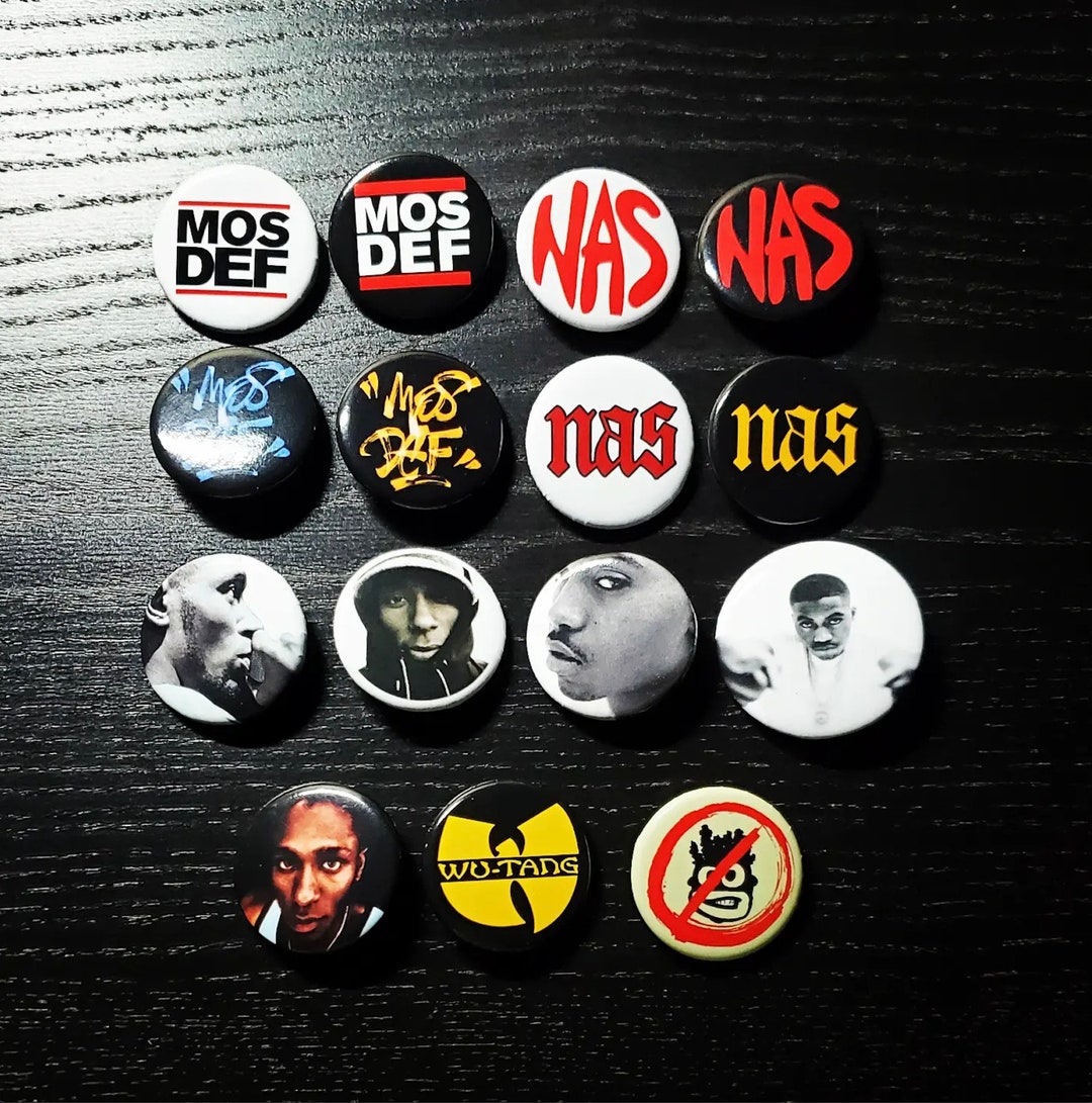 Assorted HIP HOP Buttons - 15 Pack. - Etsy