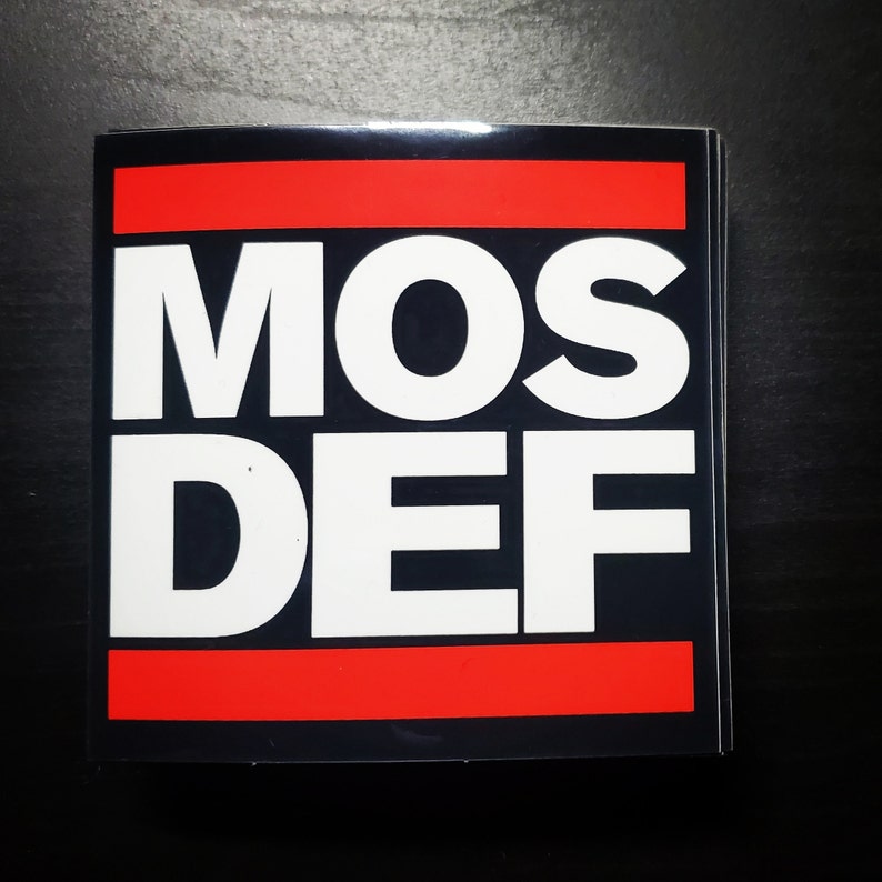 MOS DEF the Mos Definite Sticker Set. - Etsy
