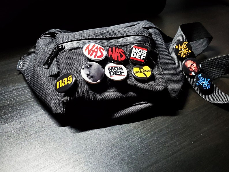 NAS Nasty Nas Logo Button White. - Etsy