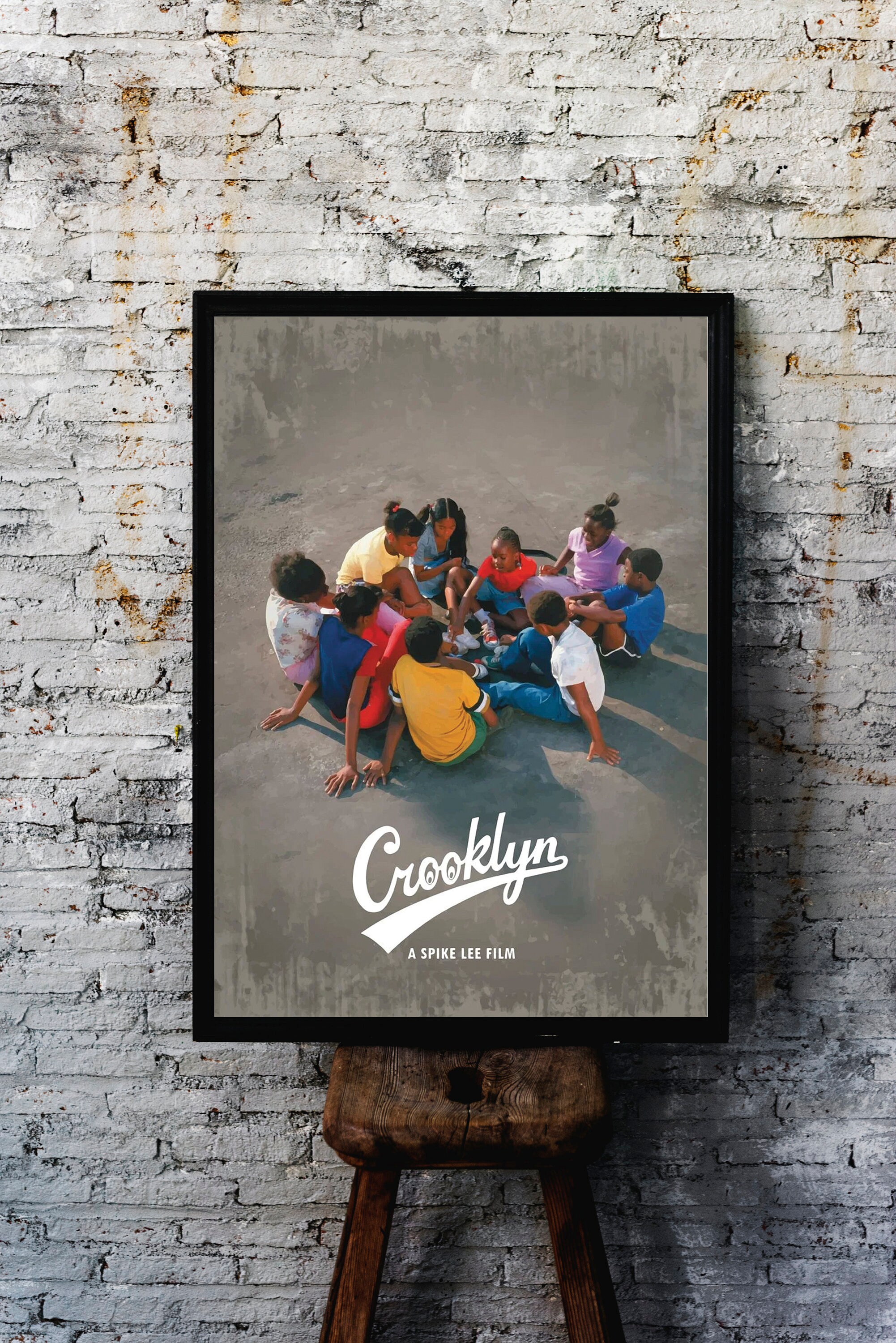 Crooklyn Poster Vintage Vintage Streetwear Chief Rocka Crooklyn