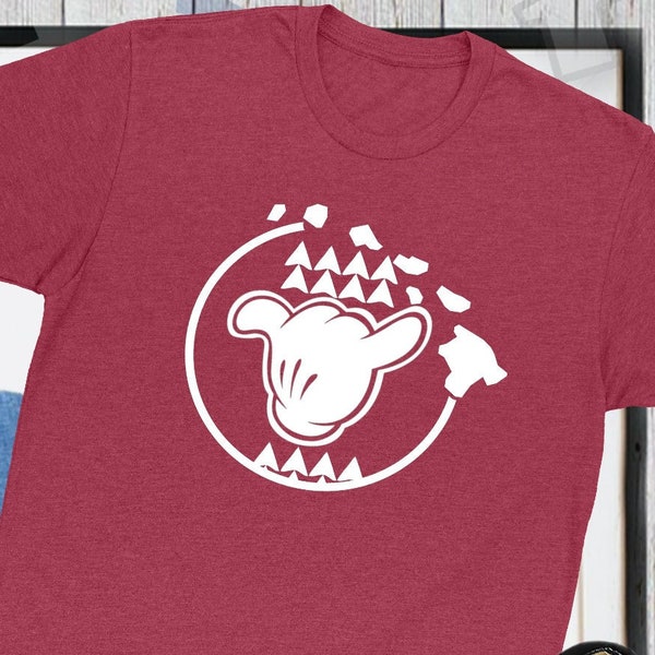 Mickey Shaka Hands Shirt - Etsy