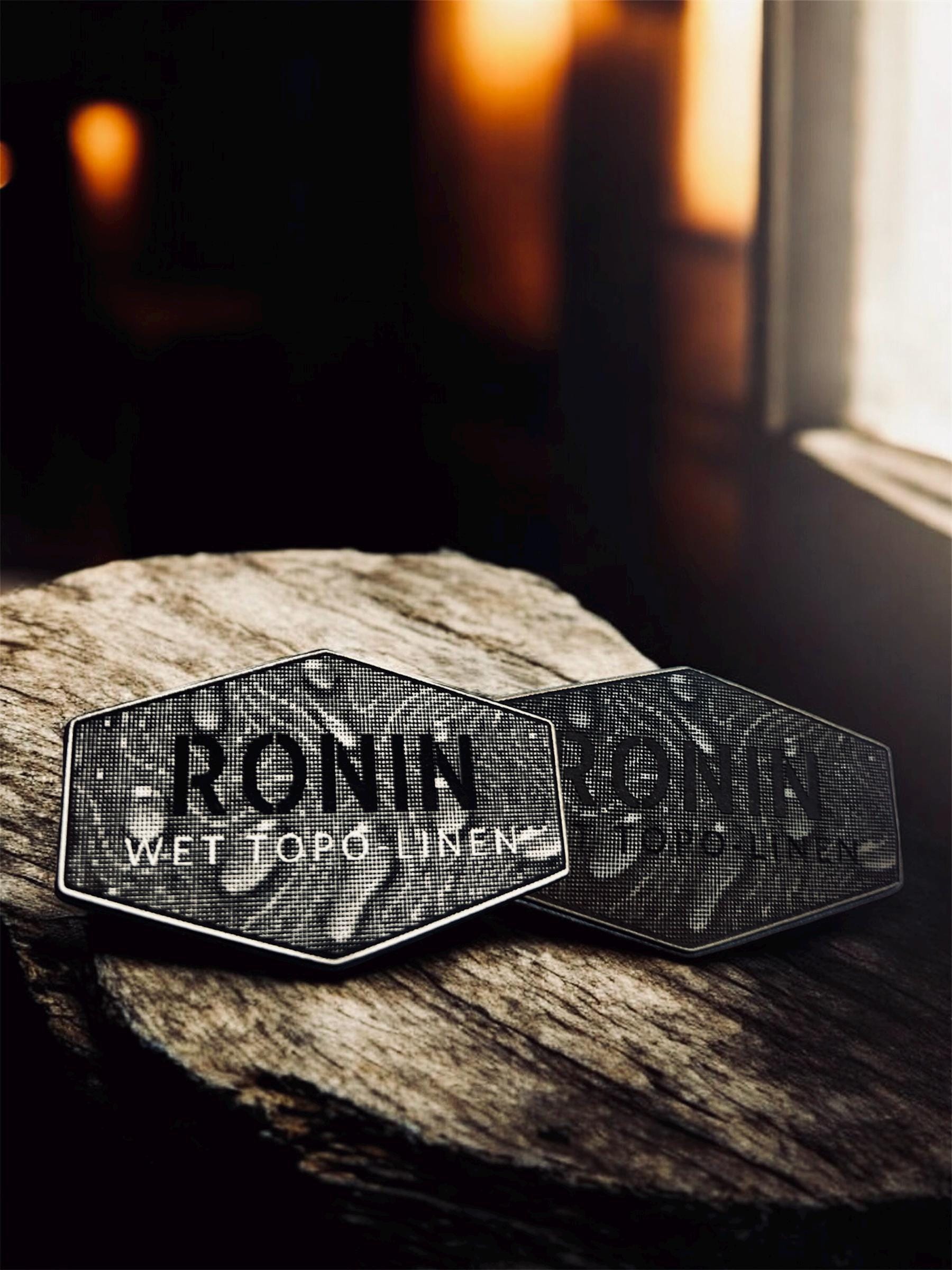 RONIN Wet Topo Linen Pattern - 8 Shapes W/ 4x4 Template - Digital File ...