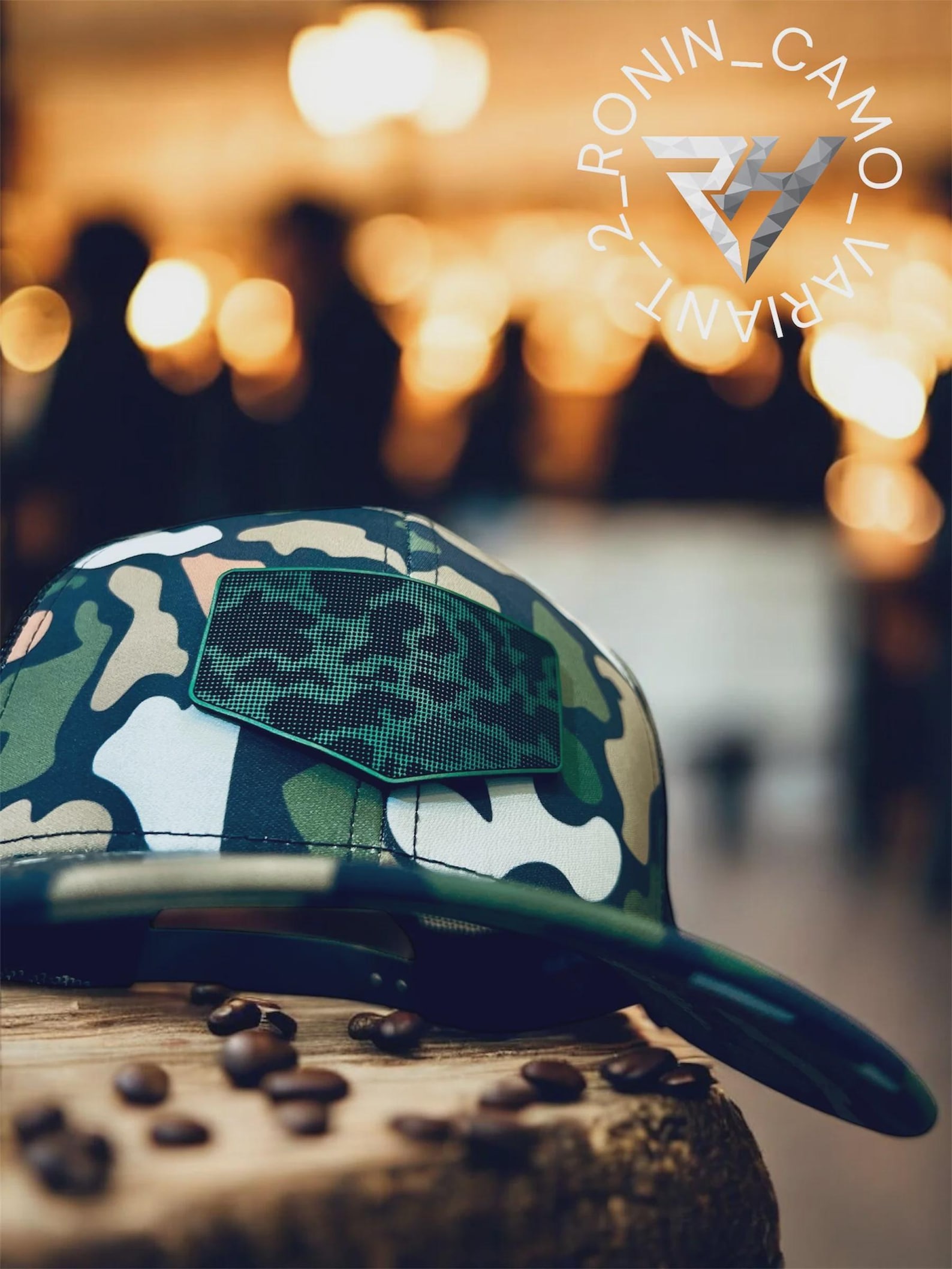 RONIN 5X5 Camo Variant 2 Linen Effect SVG Halftones - Etsy