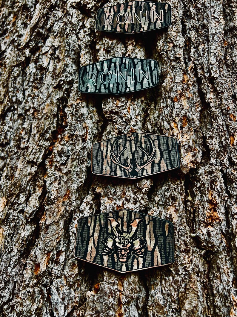 8 RONIN Linen-tree Bark Effect Svgs Perfect for Patch Engraving ...