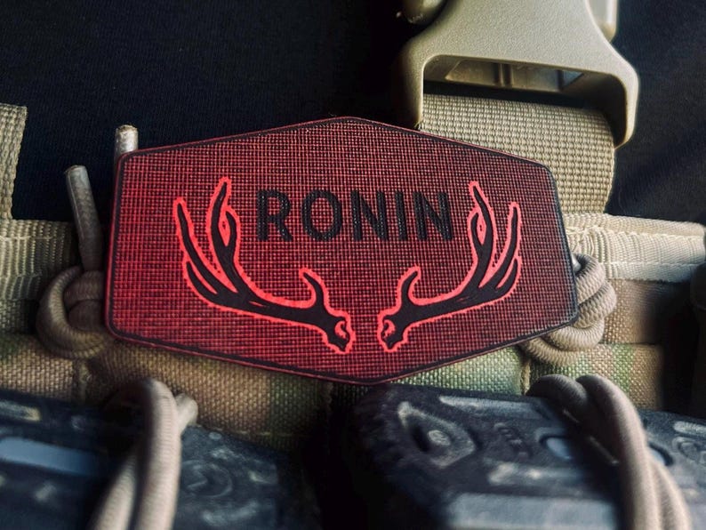 8 RONIN Linen-effect Svgs Perfect for Patch Engraving - Digital File - Etsy