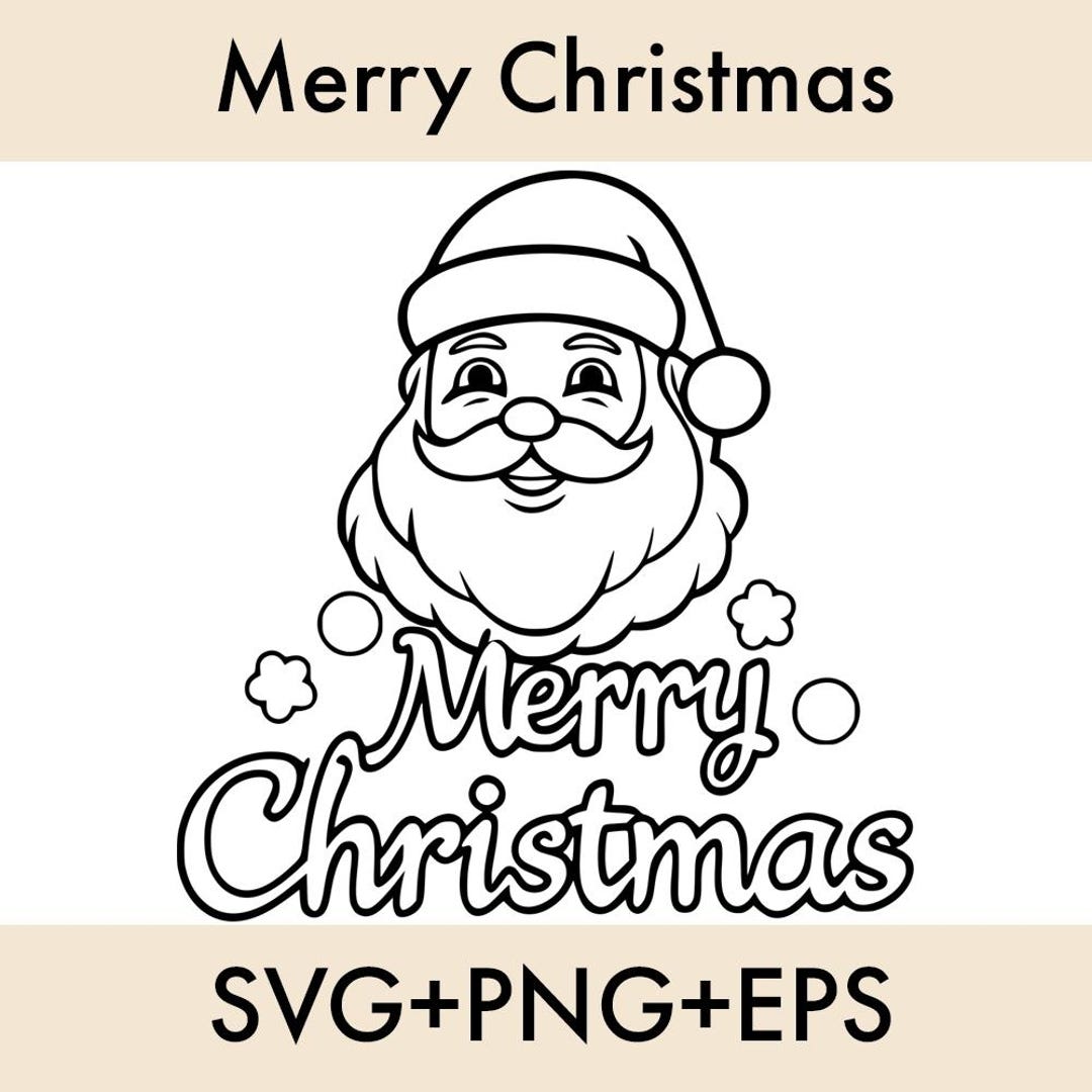 Merry Christmas Text Svg Bundle, Merry Christmas Svg, Christmas Svg ...