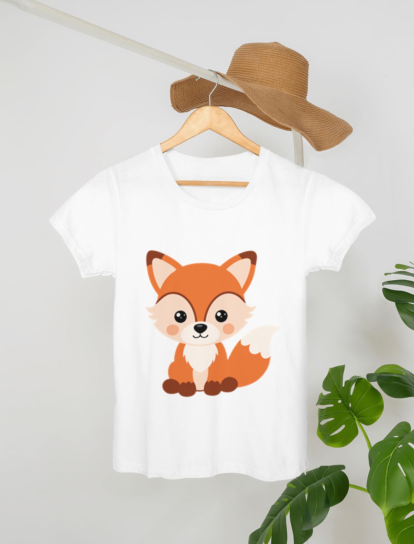 Cute Fox Svg File, Cut File, Baby Fox Svg, Flowers, Floral, Woodland ...