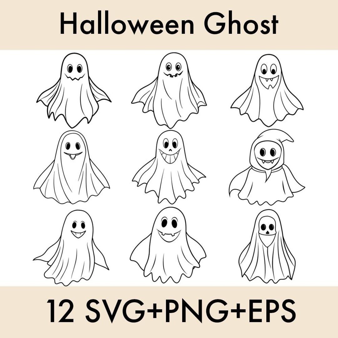 Halloween Svg Bundle, Halloween Bundle, Witch Svg, Ghost Svg, Pumpkin ...