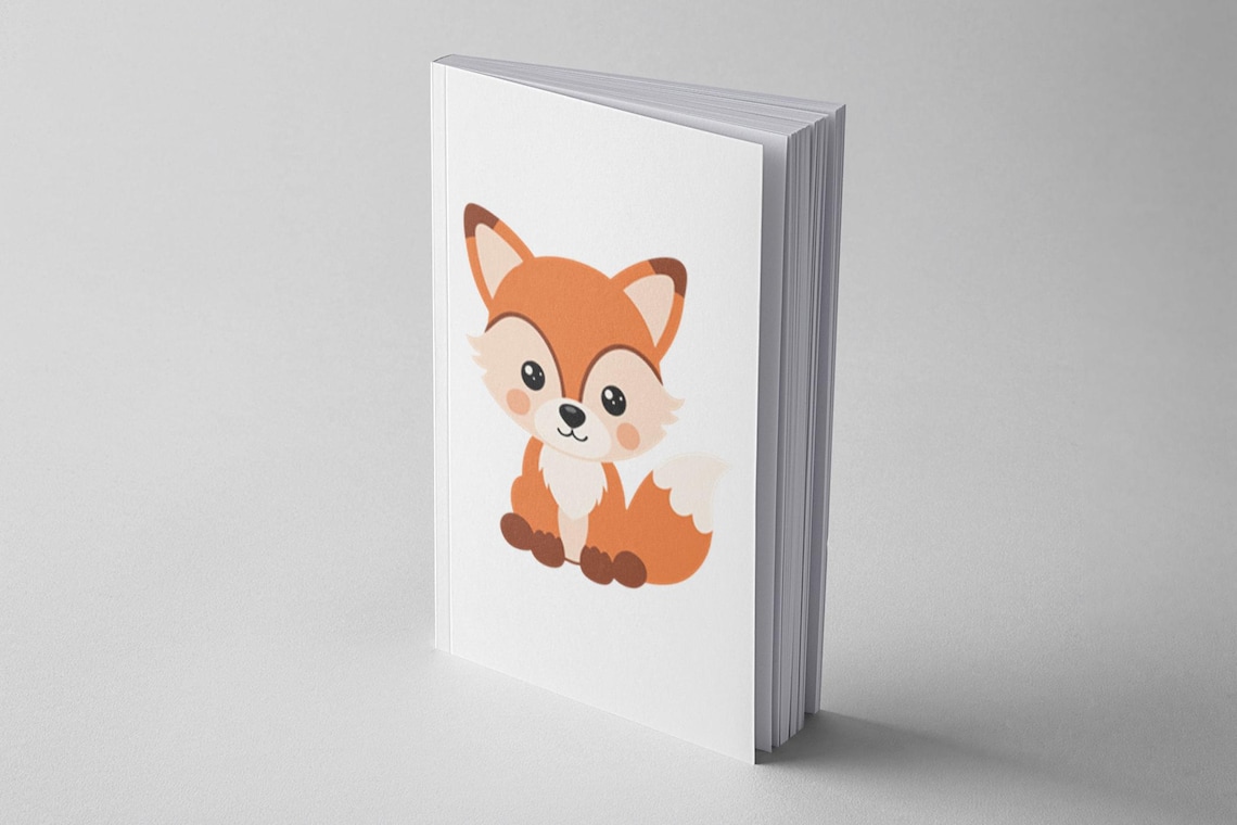Cute Fox Svg File, Cut File, Baby Fox Svg, Flowers, Floral, Woodland ...