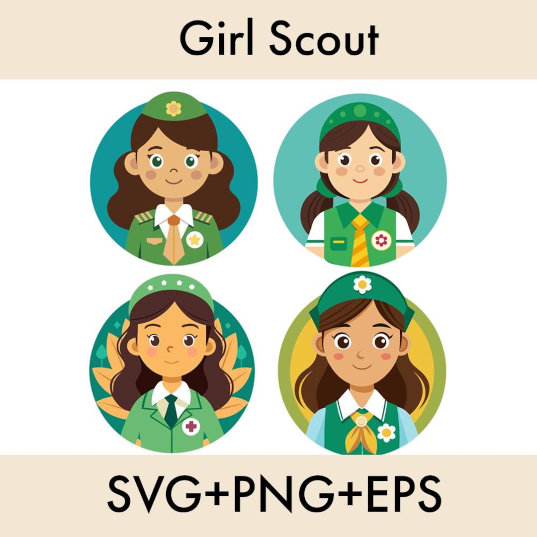 Girl Scout Make New Friends SVG, Girl Scouts Friendship, Girl Scout ...