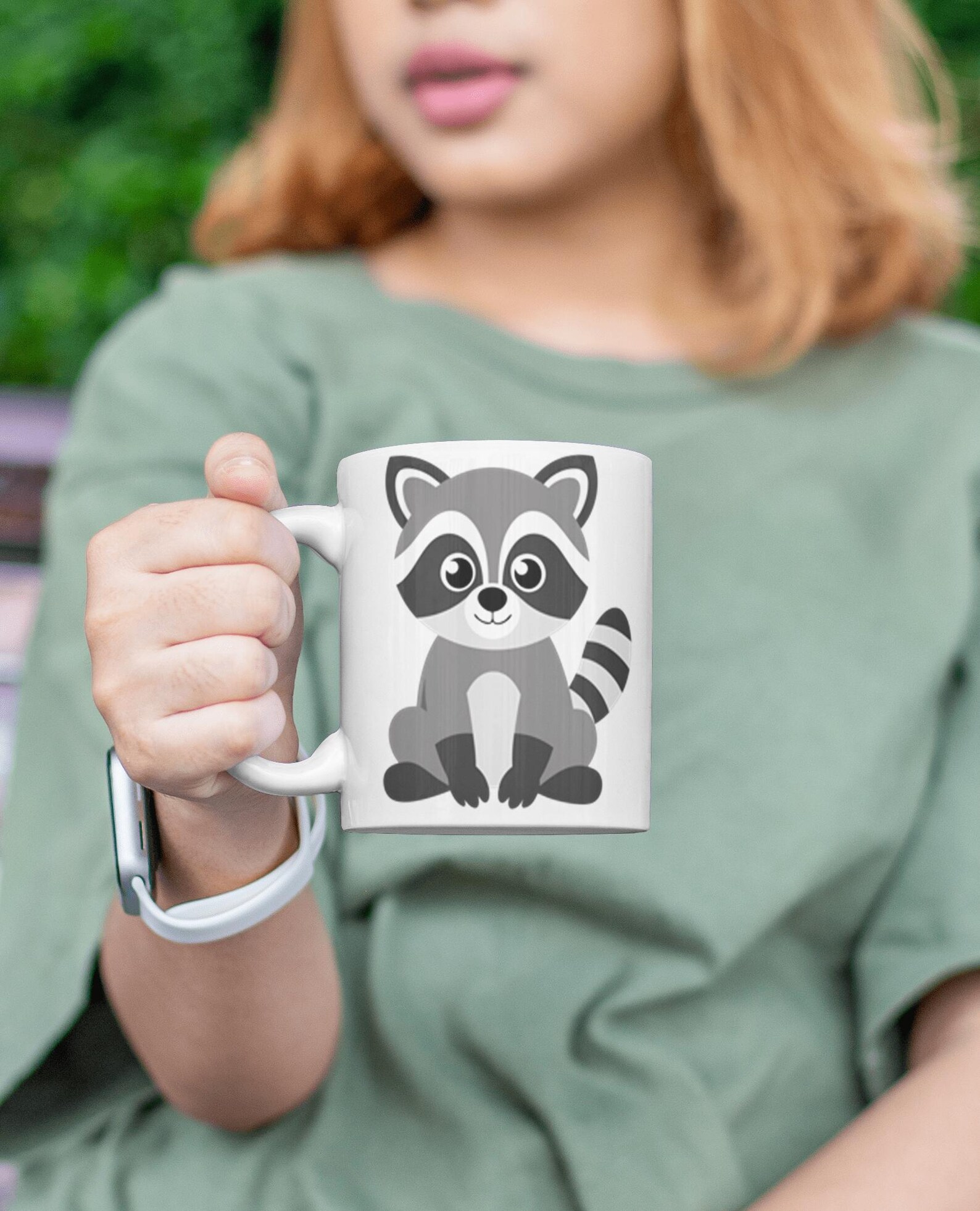 Cute Raccoon SVG, Clipart, Silhouette Cut Files (instant Download) - Etsy