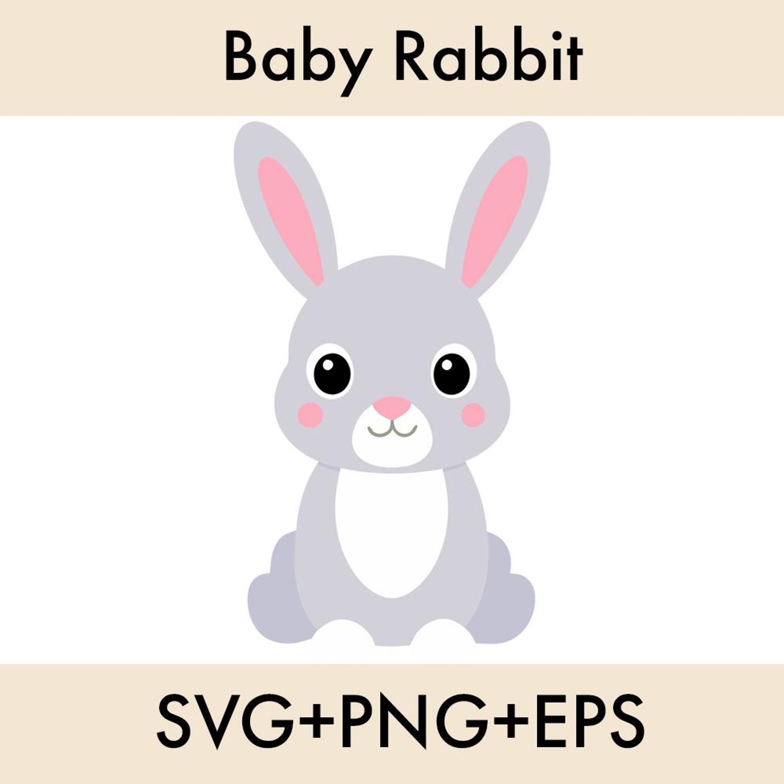 Rabbit SVG Bundle, Bunny Svg, Rabbit Dxf, Rabbit Png, Rabbit Eps ...