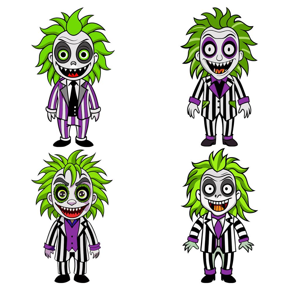 Beetlejuice SVG Design Bundle 4 Svg Png Eps - Etsy