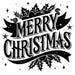Merry Christmas Text Svg Bundle, Merry Christmas Svg, Christmas Svg ...