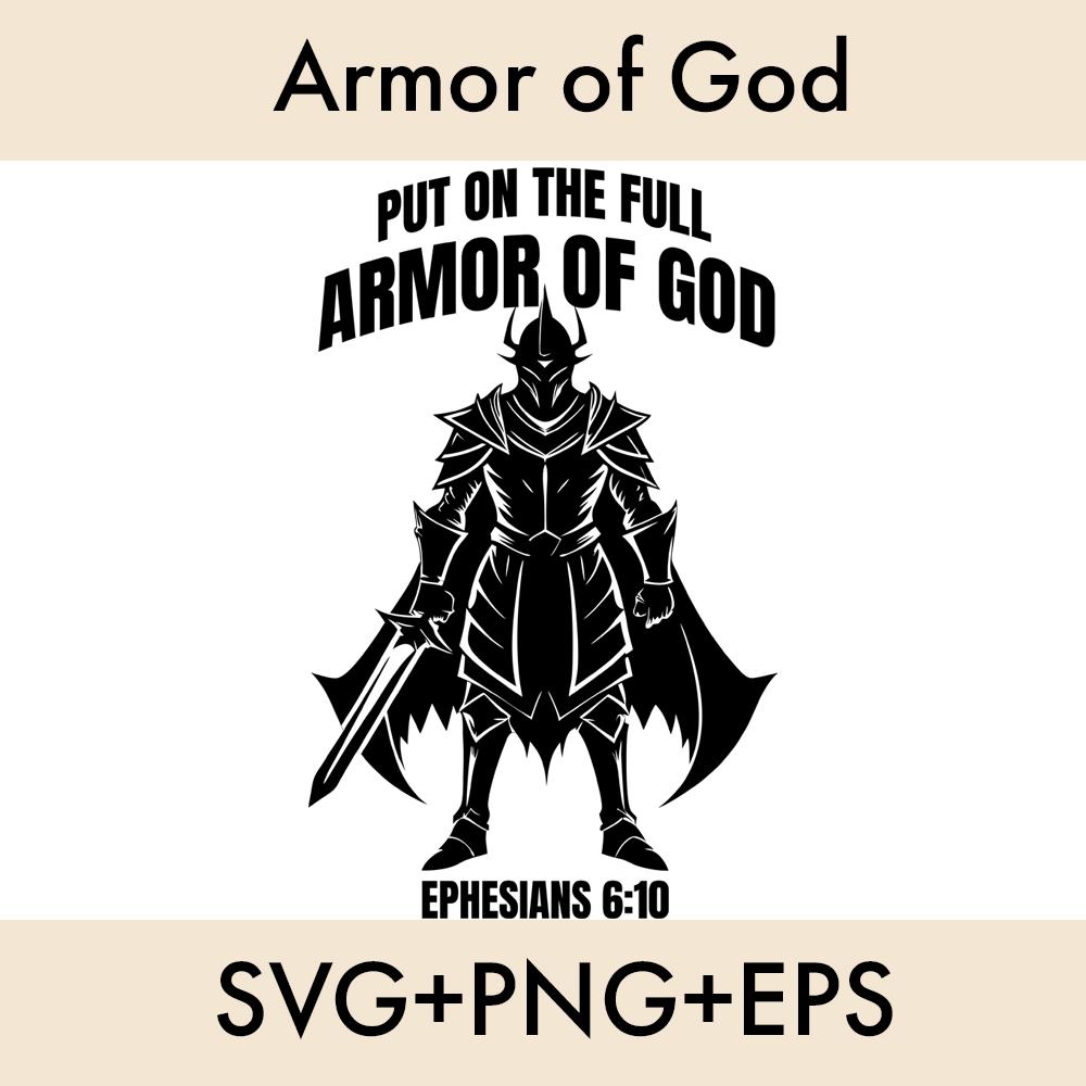 Armor of God Svg,belt of Truth Svg,sword of the Spirit Svg,shoes of ...