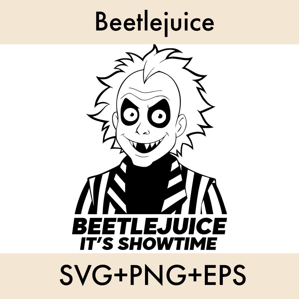 Beetlejuice Bundle Svg Png Horror Character Halloween Laser Files
