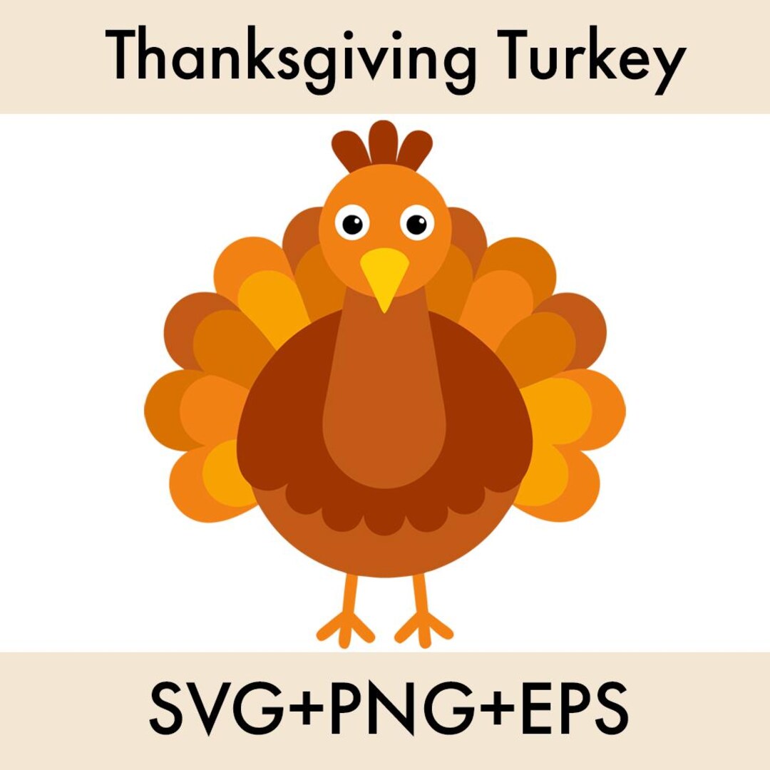 Thanksgiving Turkey Svg, Turkey Svg, Gobble Gobble Svg, Thanksgiving ...