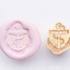 Crossed Oars Wedding Stamp | Wedding Date Stamp | Initials Stamp ...