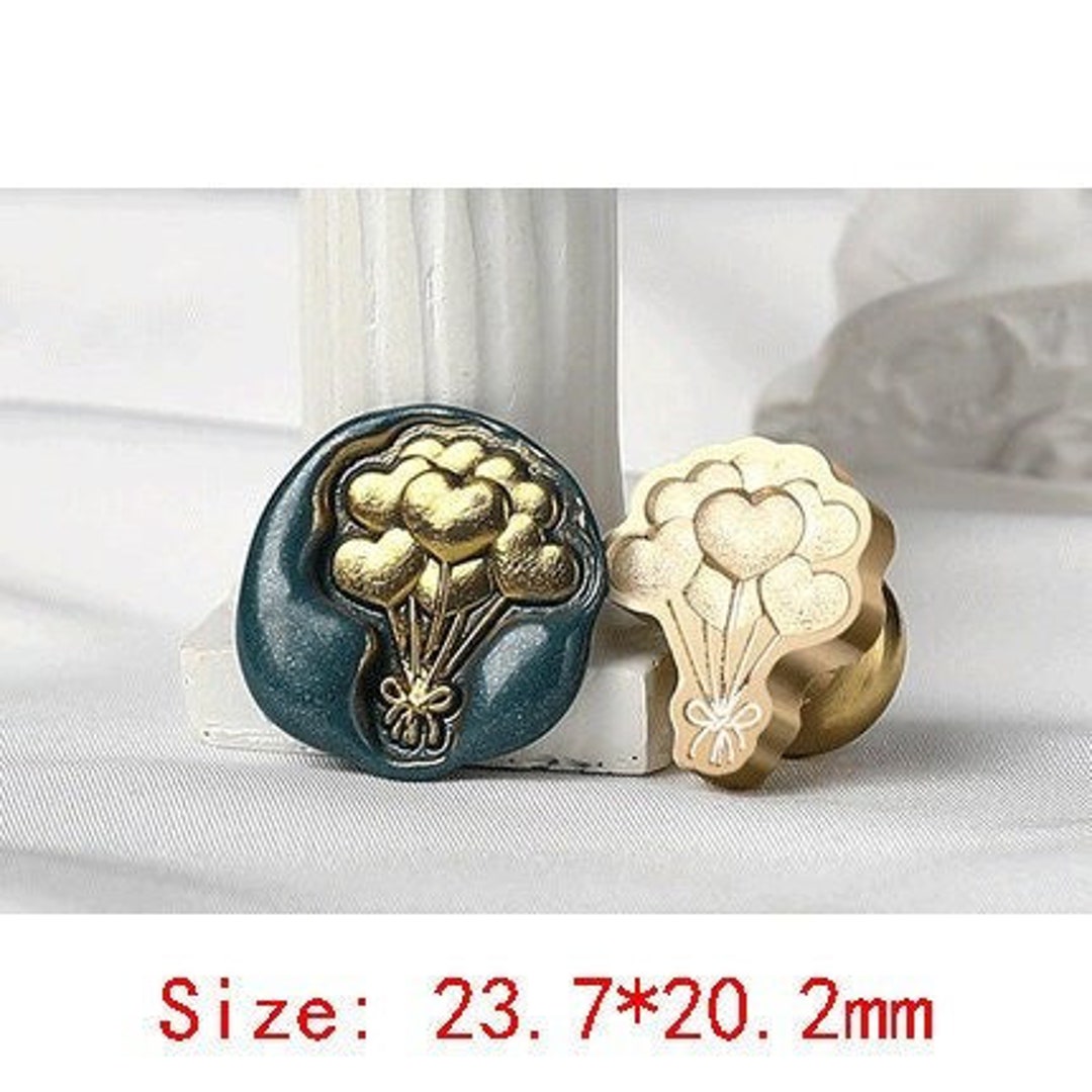 Love Balloon Seal ，wax Seal Stamp，wax Seal Decorative Seal, Envelope ...