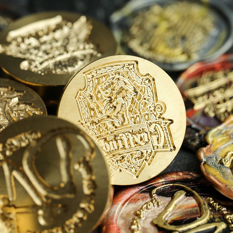 Vintage Stamp/magic Academy/stamp Copper Head/fire Lacquer - Etsy