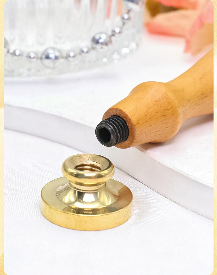 Wax Seal Special Handle, Wax Seal Stamp Accessory, Solid Wood Handle ...