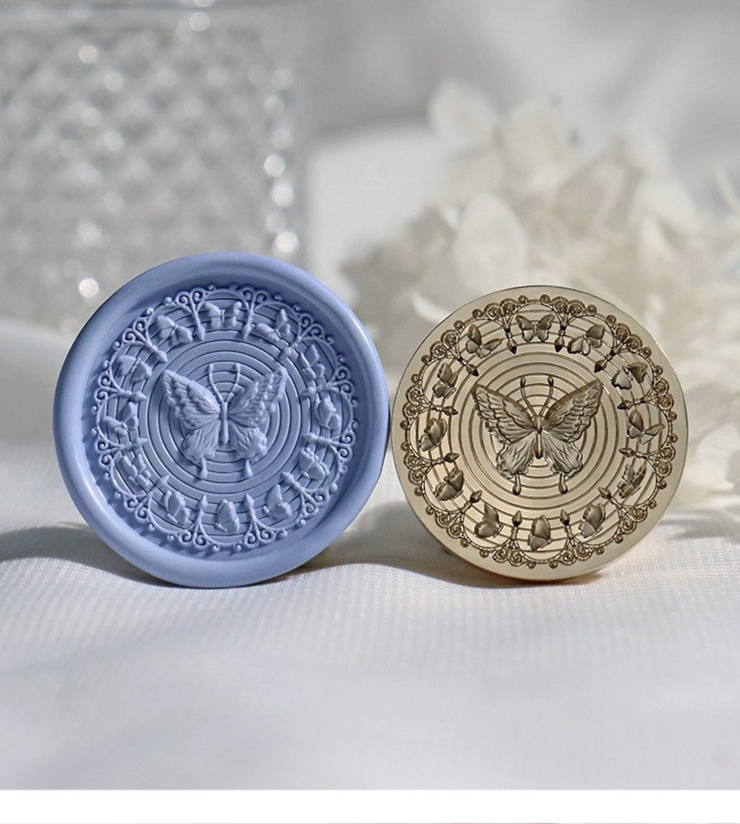 A Flapping Butterfly Seal，wax Seal Stamp，wax Seal Decorative Seal ...